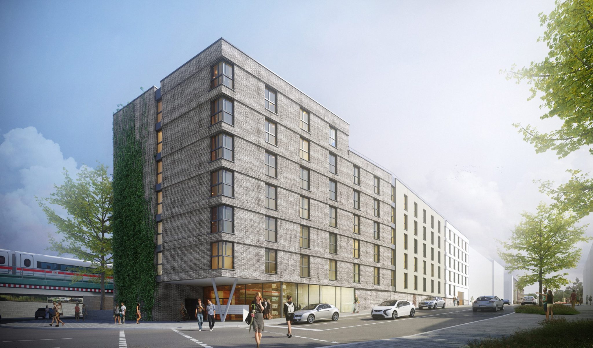 Baubeginn für Studentenwohnheim in Nürnberg - Konii