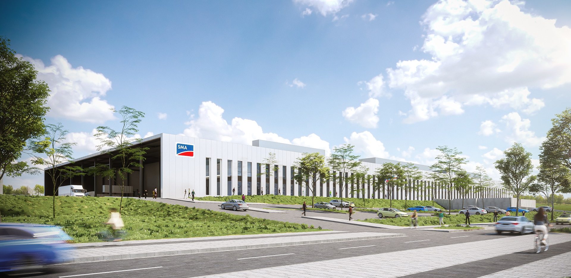 Nachhaltiger Fabrikneubau: Solaranbieter SMA plant Industriestandort ...