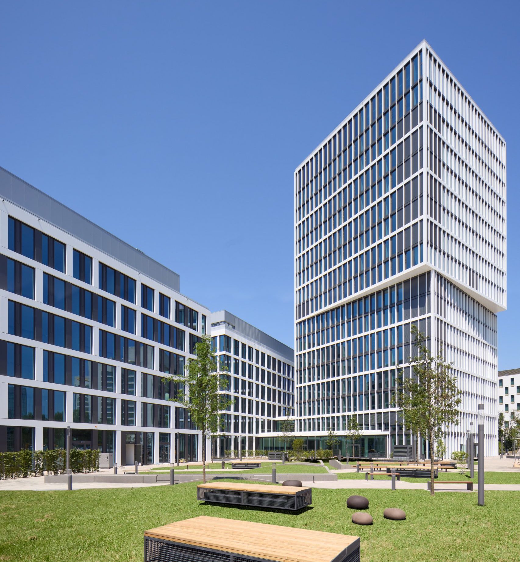 Fertigstellung der Deutschlandzentrale von Samsung Electronics im ...