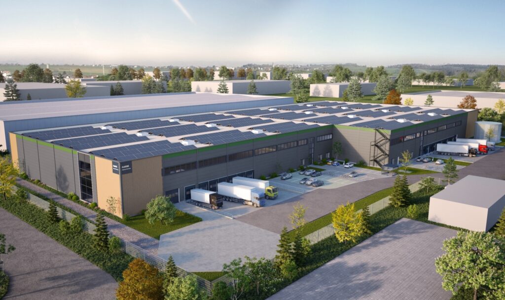 GARBE Industrial Real Estate feiert Richtfest in Lüneburg - Konii